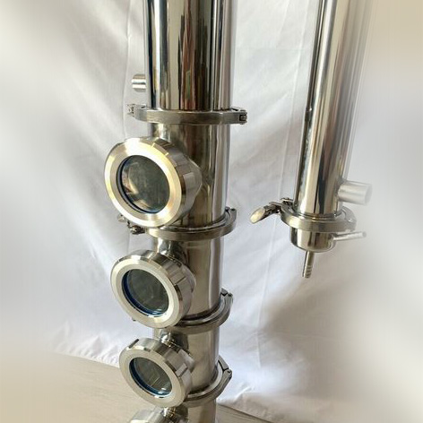 4" Stainless Steel Column Still - Distila-High Supplies